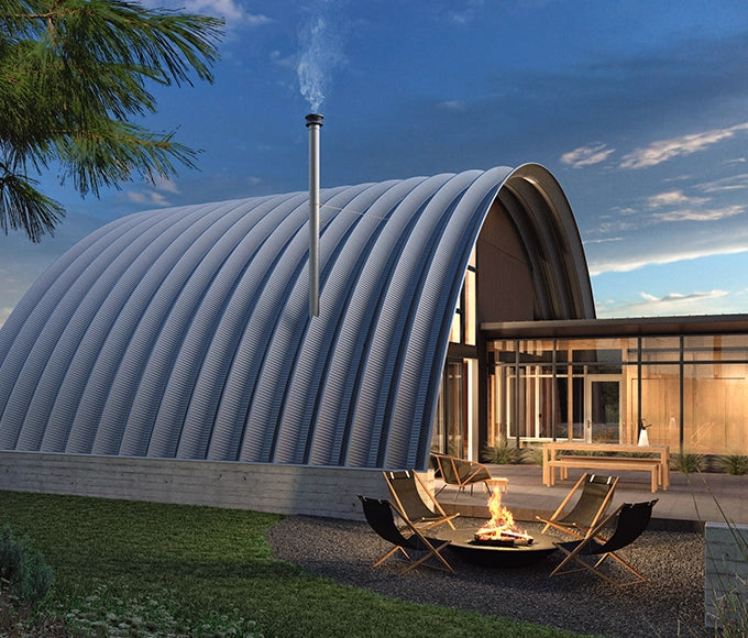 Courtyard House – Steel Hut